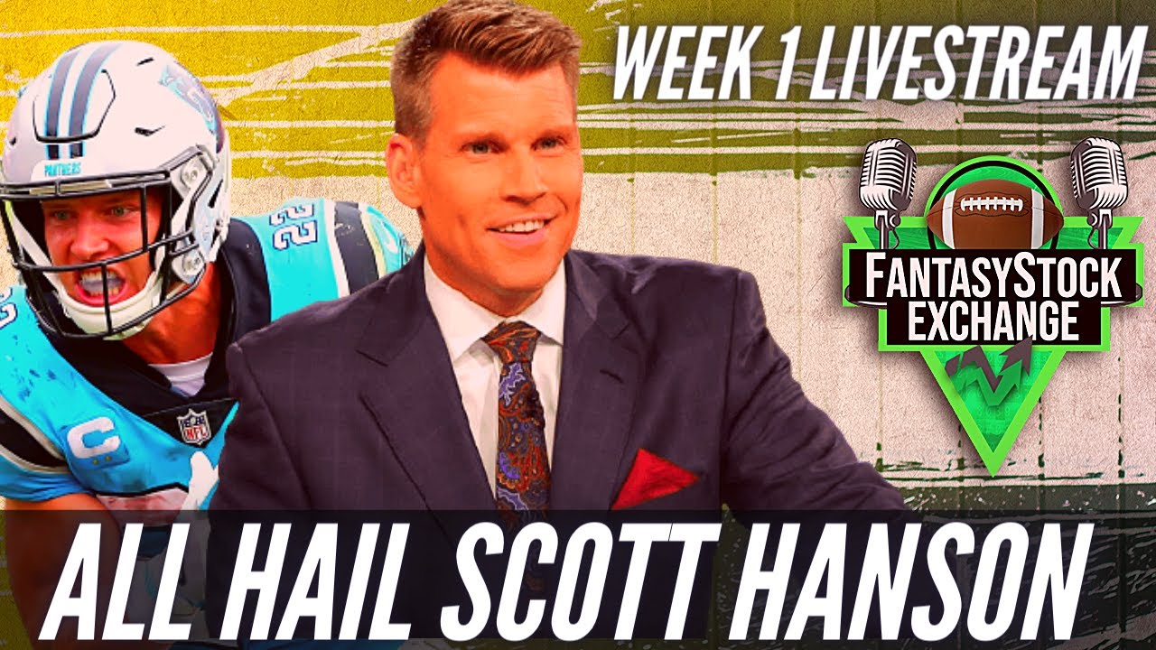 Week 1 Start & Sit Livestream - ALL HAIL SCOTT HANSON - YouTube