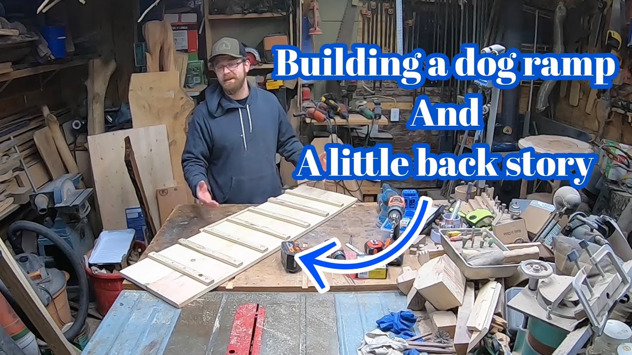Building a dog ramp with a back story. - YouTube