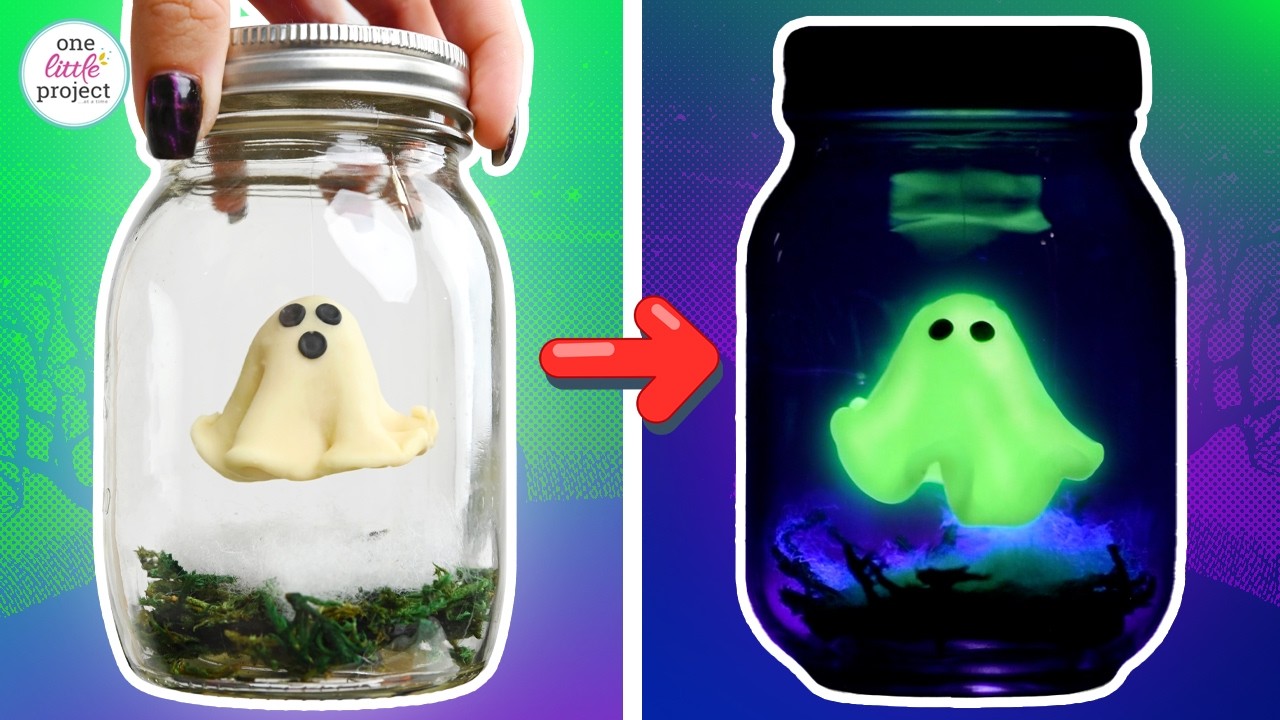 Ghost in a Jar | DIY Pet Ghost Craft - YouTube