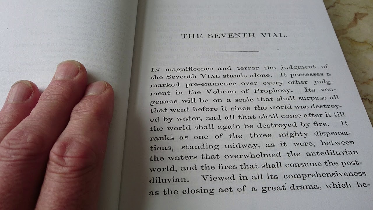 The Seventh Vial book study, a look into the original text from 1848 ...