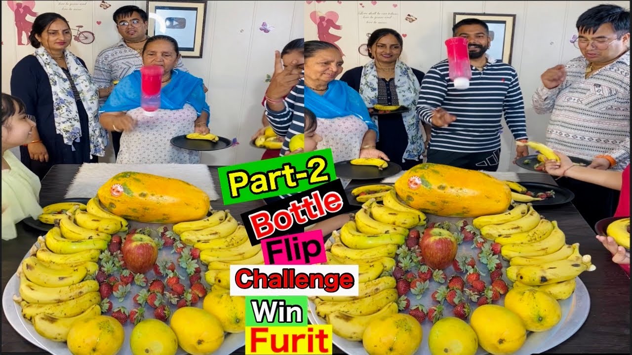 All bottle match challenge | Bottle flip challenge | real Furit ...