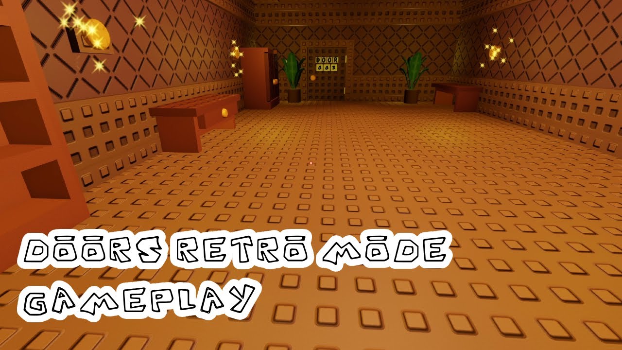 Roblox Doors Retro Mode Gameplay (with Reactions) - YouTube
