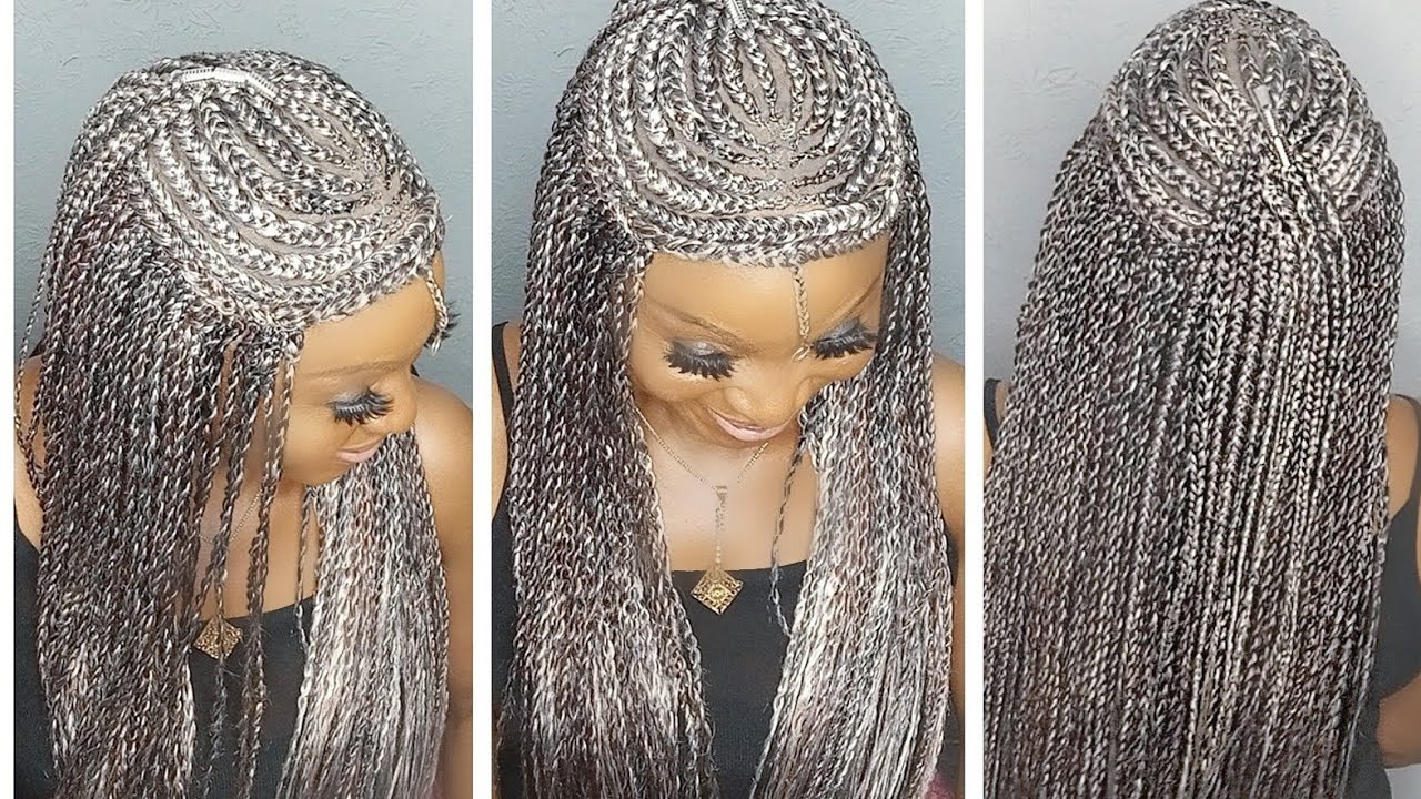 HOW TO MAKE BRAIDED EGYPTIAN HAIR ON A WIG CAP. - YouTube