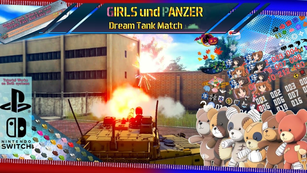 GUP Dream Tank Match - Easy unlock Tank Colors and Decals by Playing ...