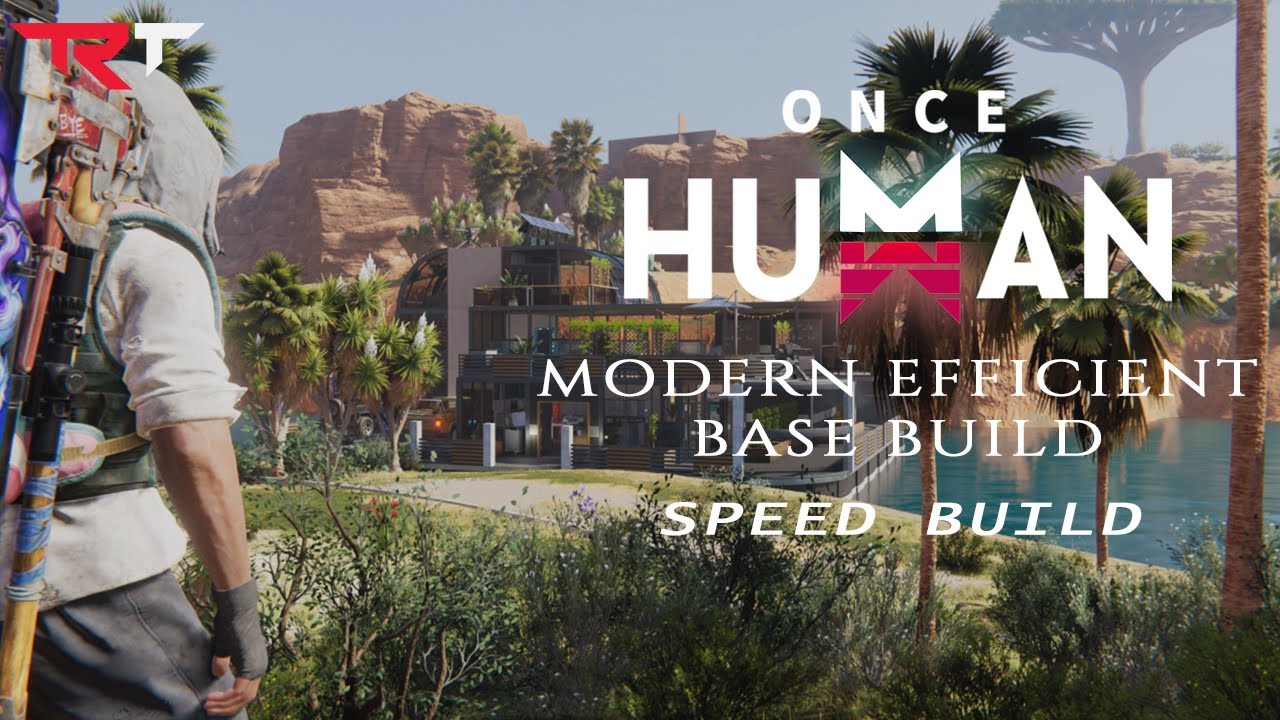 Once Human - Efficient Modern Base Design (Speed Build) - YouTube