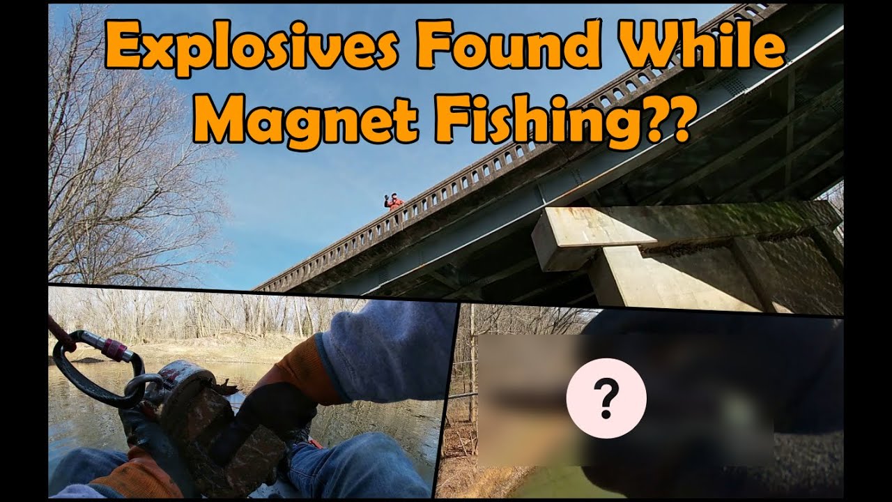Did We Finally Find Explosives While Magnet Fishing?? - YouTube