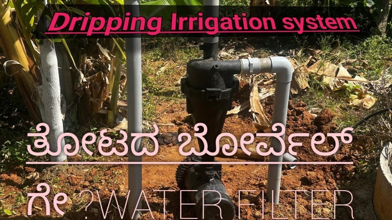 Water filter installation for Farm house bore #viralvideo #informative ...