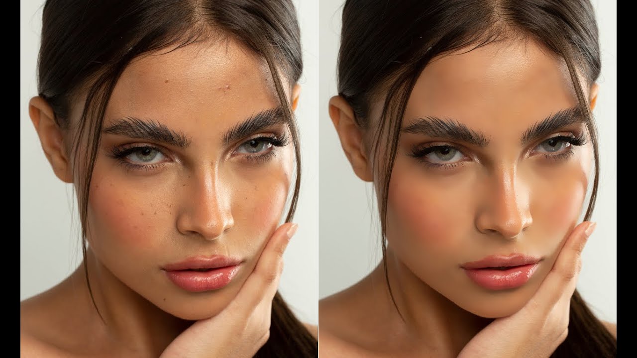 Advanced skin retouching in photoshop 2022 - YouTube