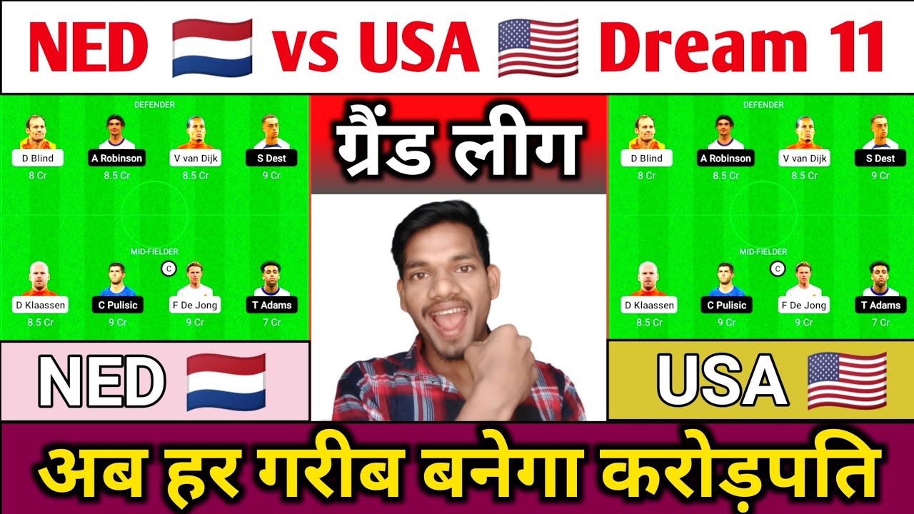 NED vs USA Dream 11 Prediction | NED vs USA Dream 11 Team | NED vs USA ...