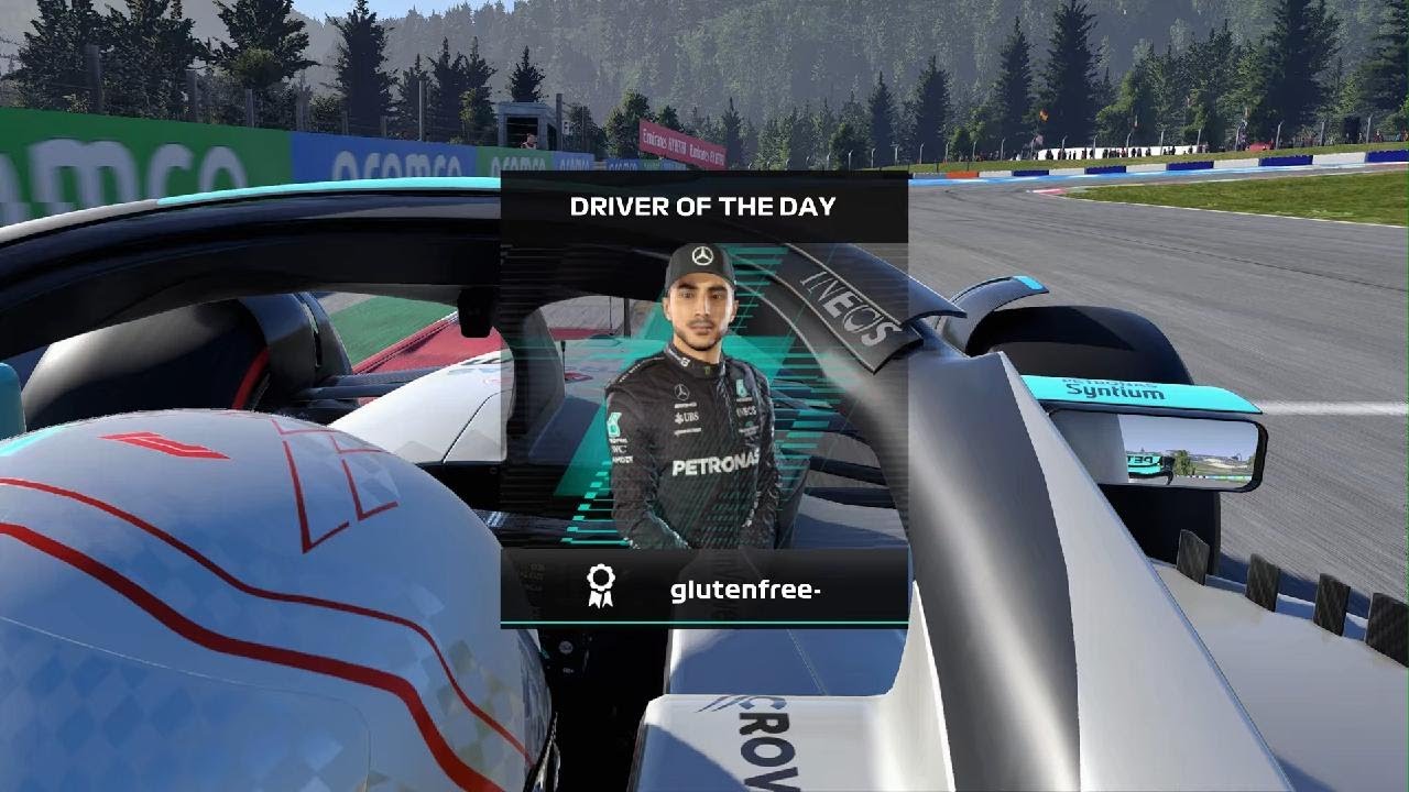 F1 22 Multiplayer | Hard Defending Earns Driver Of The Day - YouTube