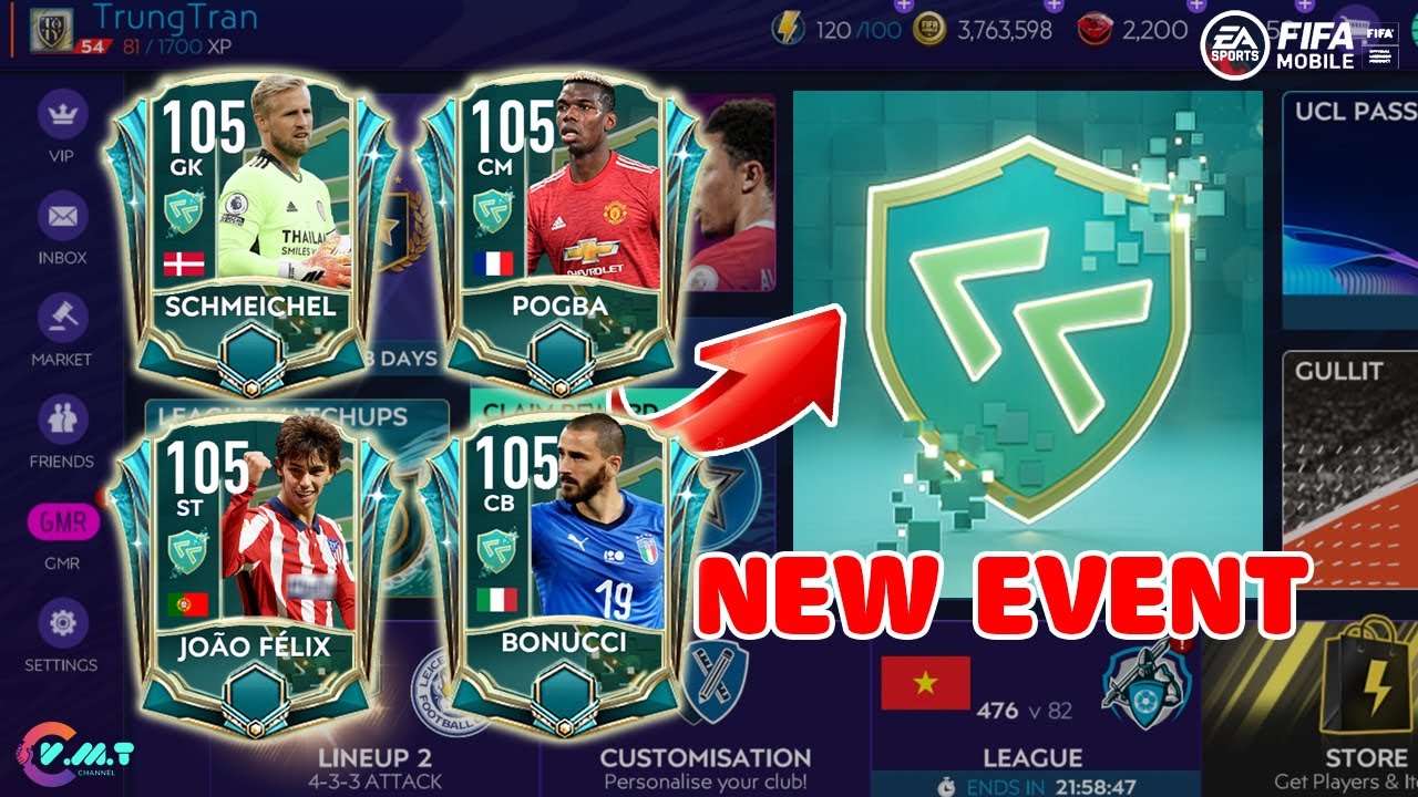 UPDATE ĐỘI HÌNH CHỜ SỰ KIỆN MỚI - NEW EVENT "FLASHBACKs" CONCEPT《FIFA ...