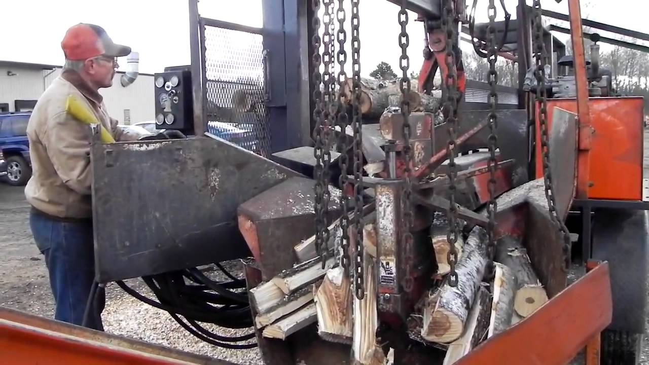 Multitek Firewood Processor - YouTube