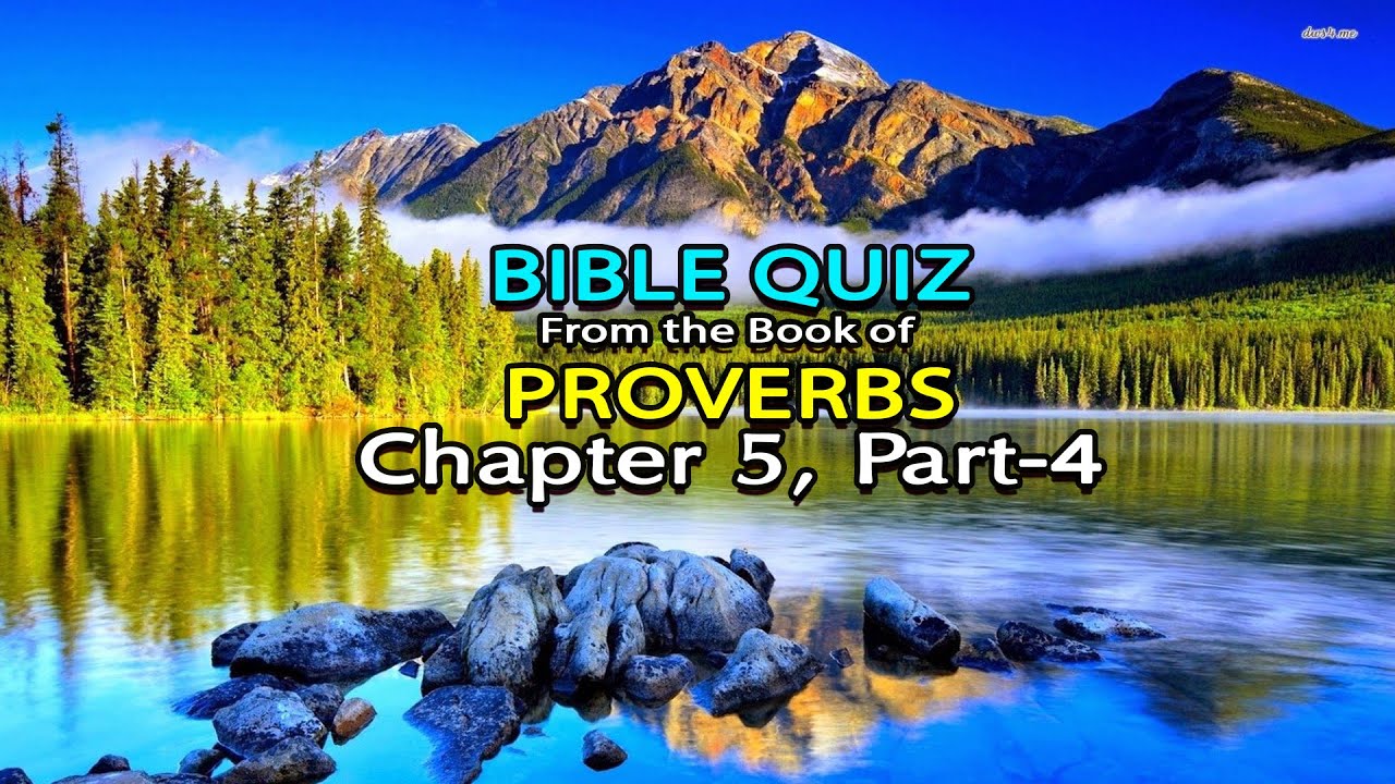 Proverbs Chapter 5 Part 4 - YouTube