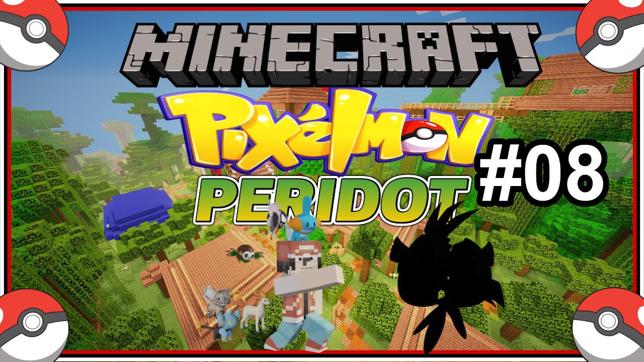 DAS LEGENDÄRE POKEMON IM DSCHUNGELDORF... - MINECRAFT PIXELMON PERIDOT ...