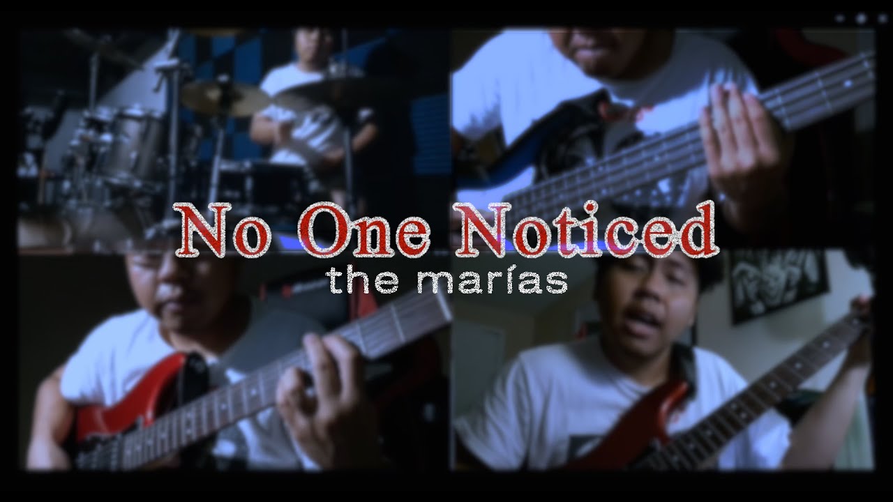 my cover of "No One Noticed" by The Marías... - YouTube
