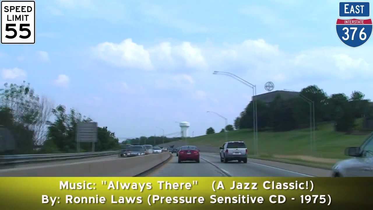 I-376 East to I-279 North: Pittsburgh, PA - YouTube