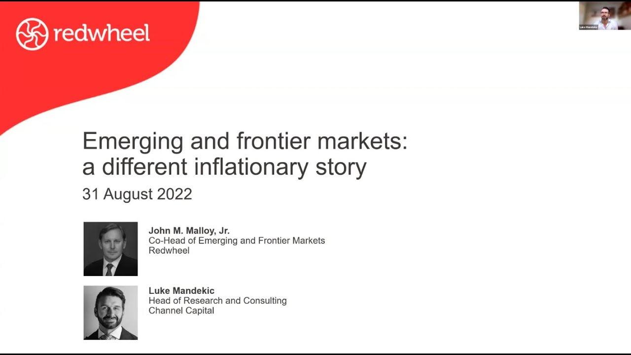 Redwheel - Emerging and frontier markets - a different inflationary ...