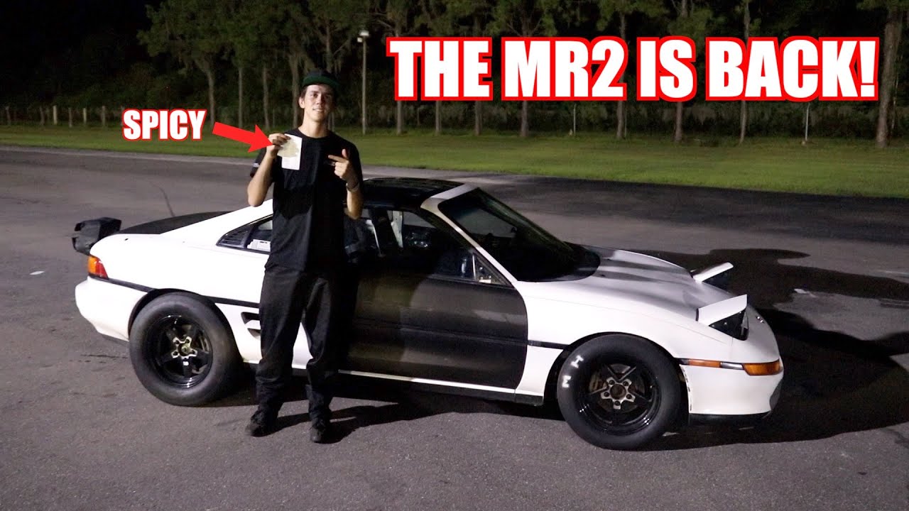 FIRST PASS On The Mr2's New Setup! (Huge Potential) - YouTube