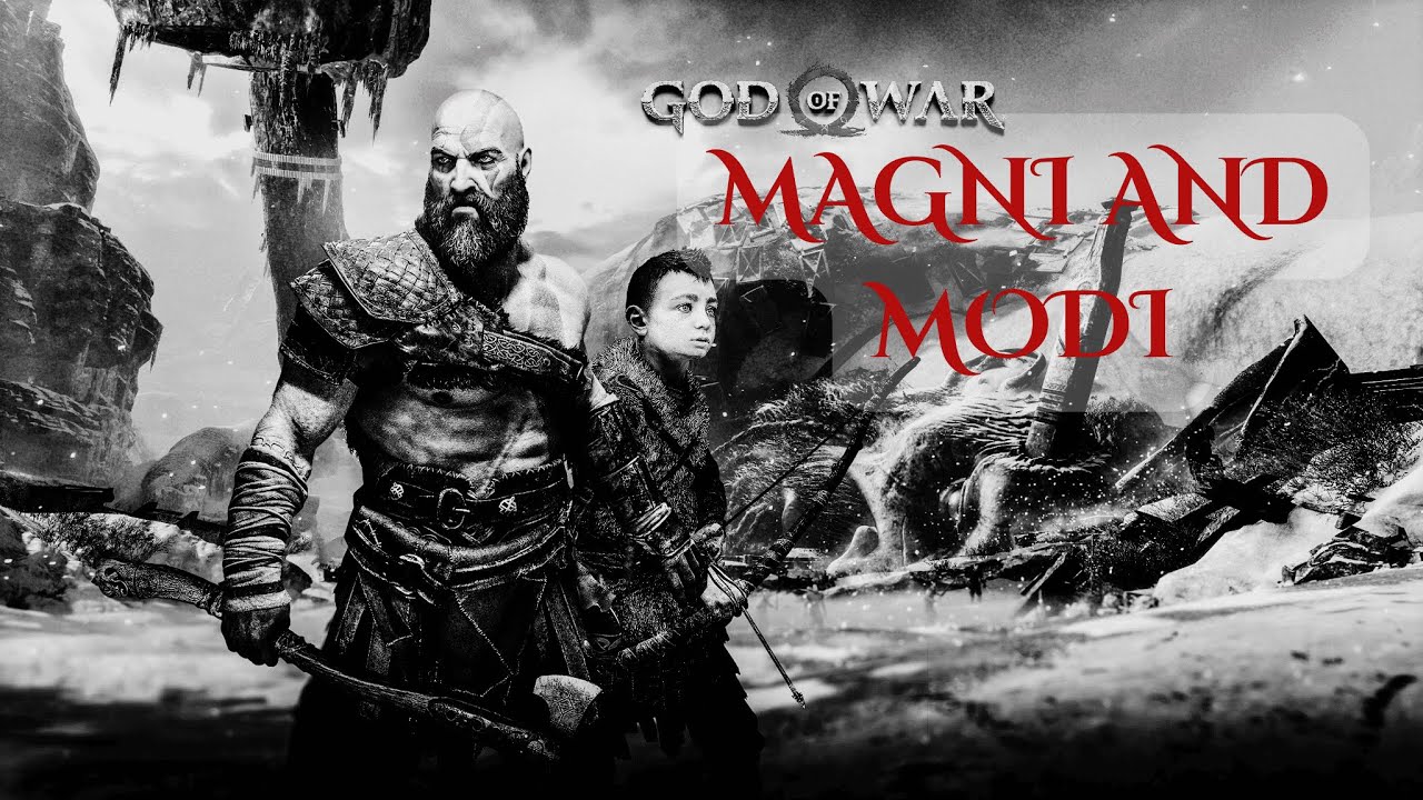 GOD OF WAR 2016 | KRATOS VS MAGNI AND MODI HD - YouTube