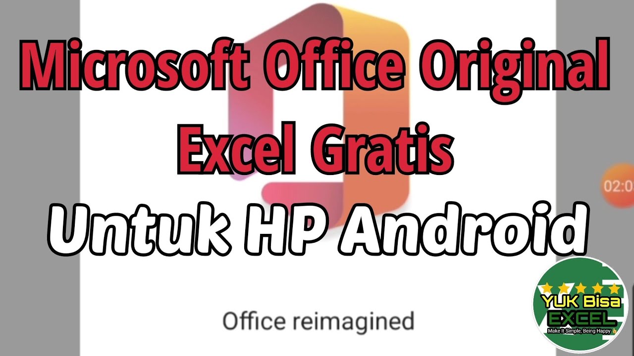 Microsoft Excel Original Gratis / Office di HP Android Cara ...