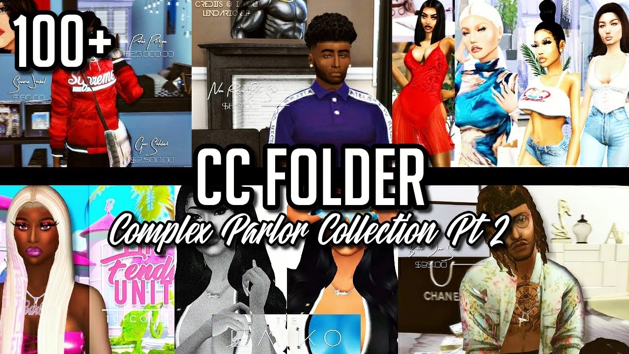 SIMS 4 COMPLEX PARLOR COLLECTION CC FOLDER (100+ ITEMS) *part two*💓💗 ...