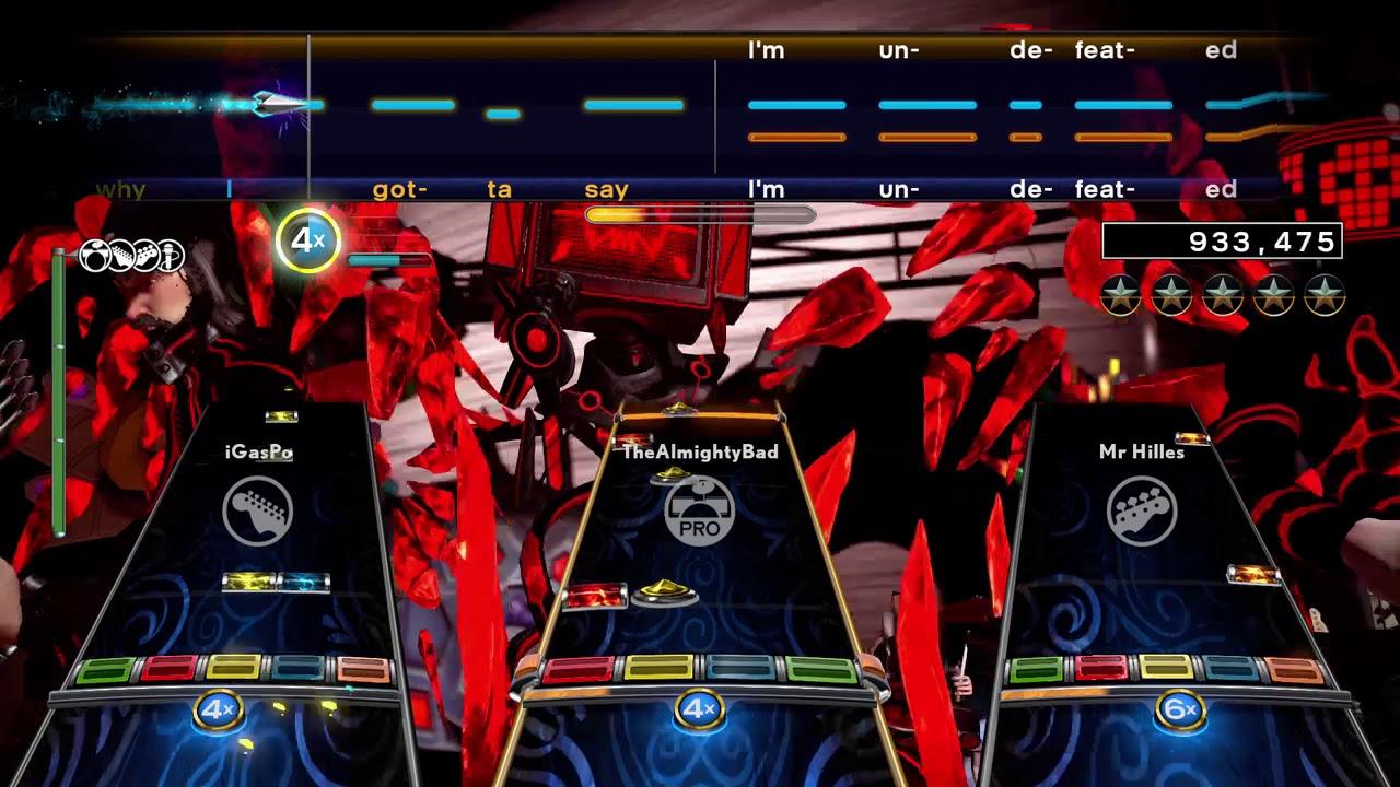 Undefeated by Def Leppard - Full Band FC #2475 - YouTube