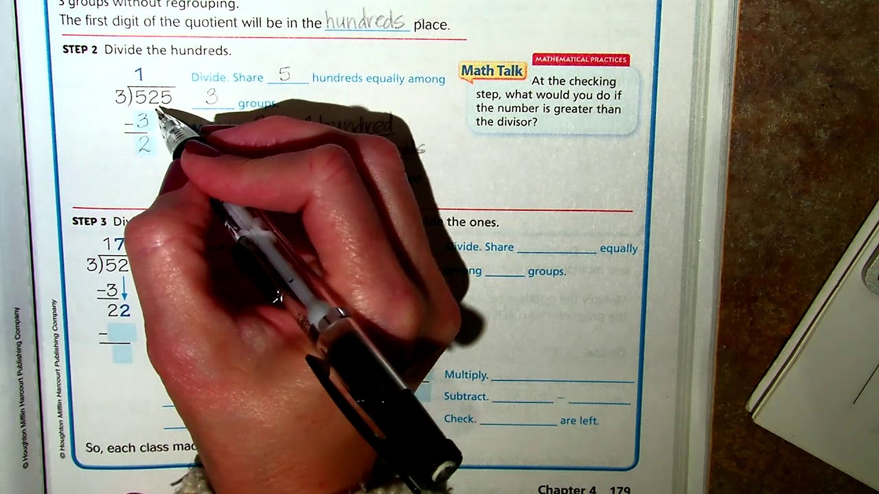 Go Math 4th Grade Lesson 4 11 Divide By 1 Digit Numbers YouTube Go Math 4th Grade Lesson 4 11 Divide By 1 Digit Numbers YouTube