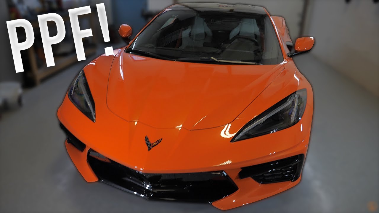 PPF Installation on our Corvette C8! *RACE PREPARATION* - YouTube