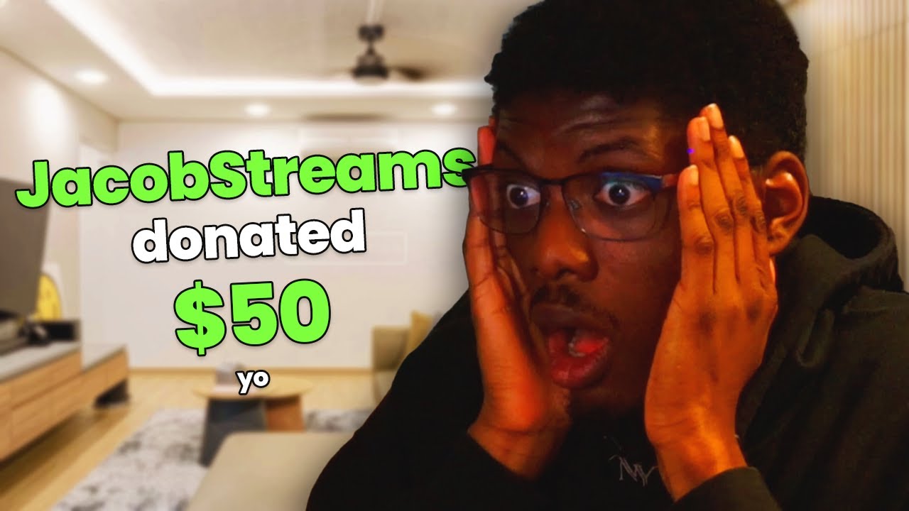 Donating To Small Streamers! - YouTube