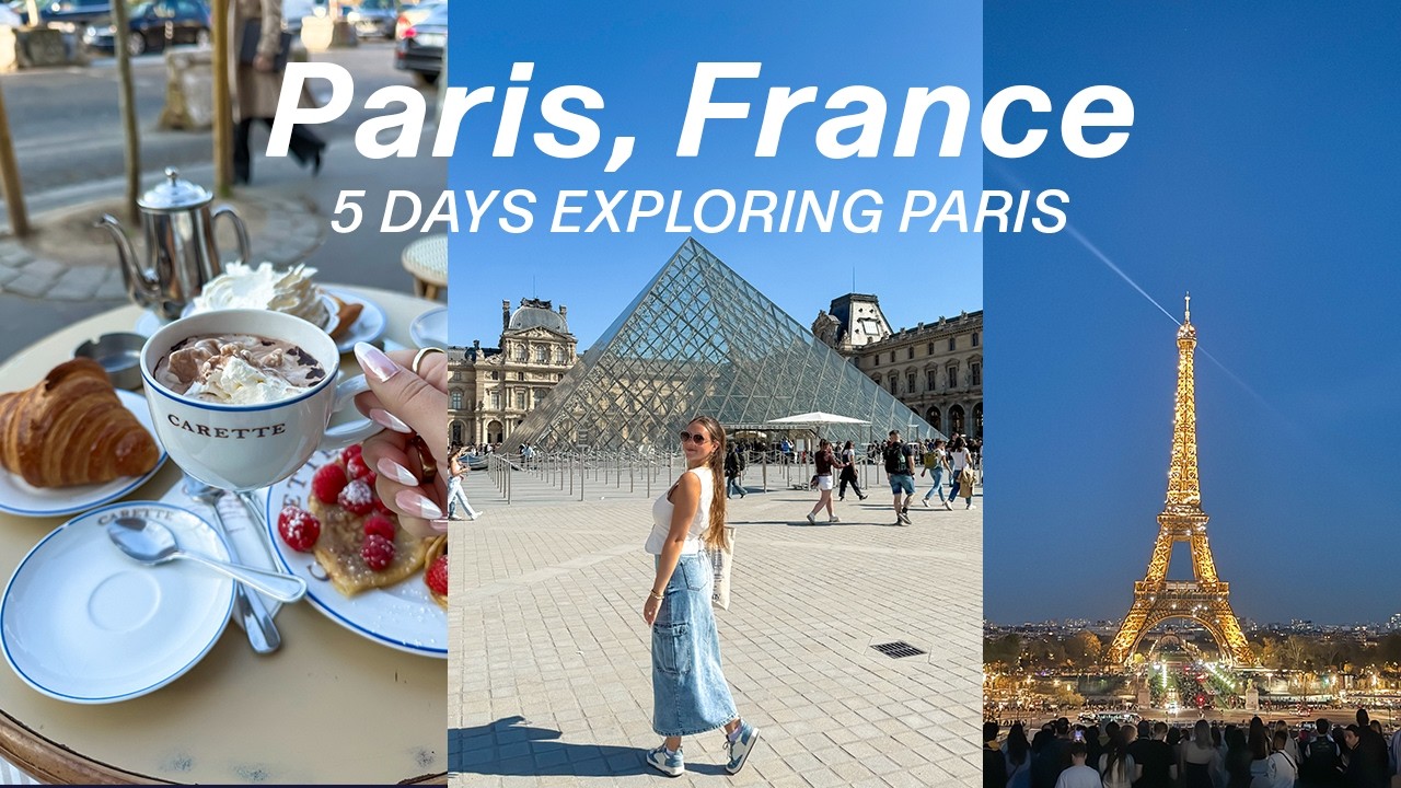 5 days in Paris, France travel vlog exploring ALL the sights & hidden ...