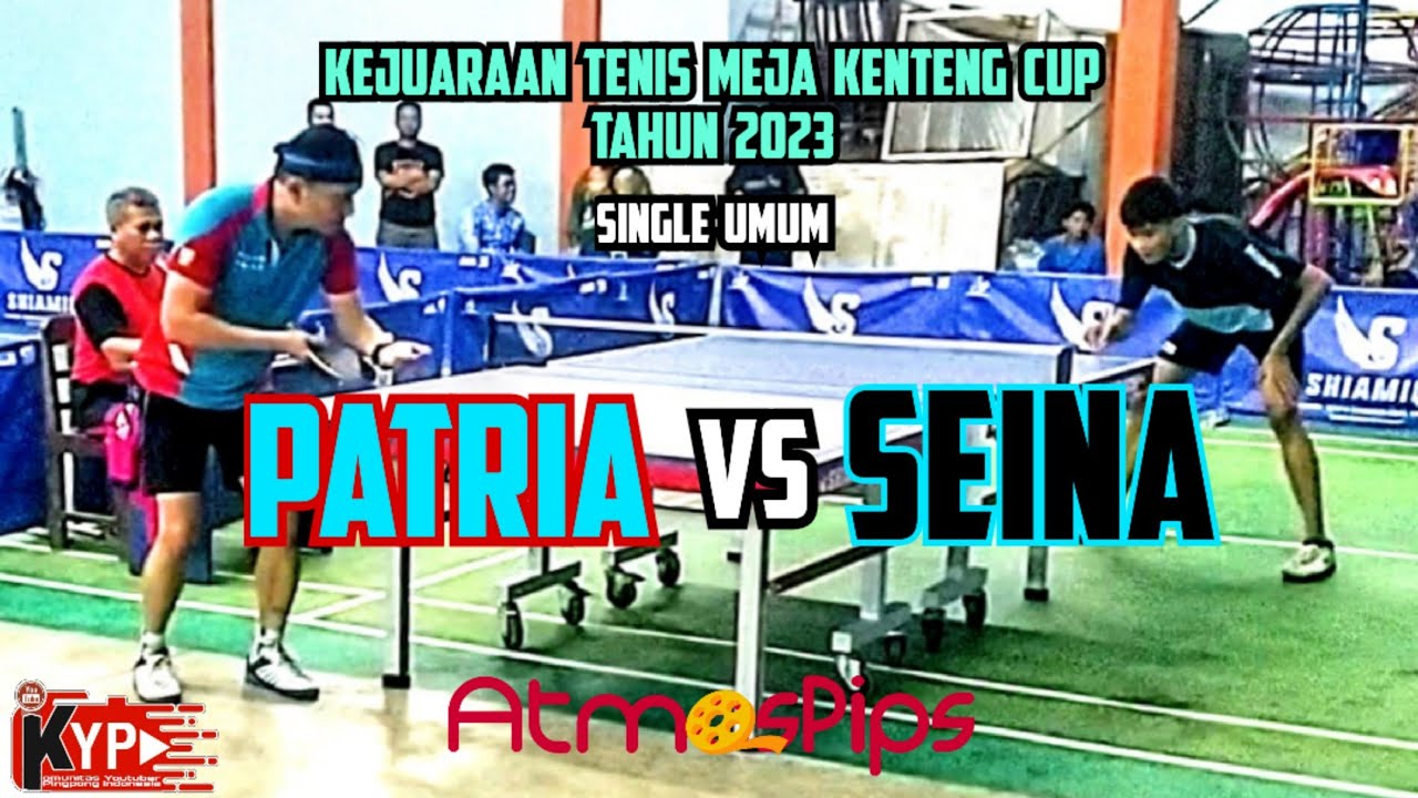 PATRIA (Patra Logistic) vs SEINA (RF Oke Sport) 🏓🏓 16 Besar, Kenteng ...