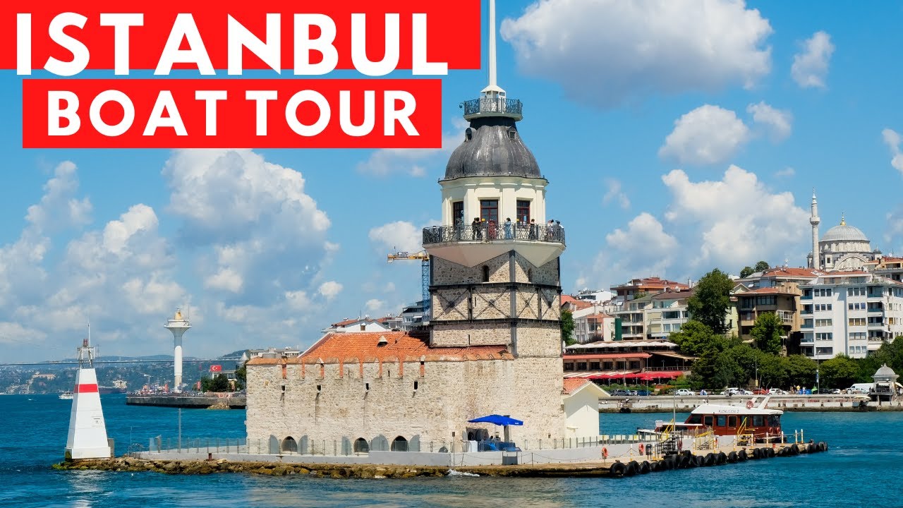 ISTANBUL CITY WALKING TOUR 4K | ASIA TO EUROPE ferry boat tour | 4K UHD ...