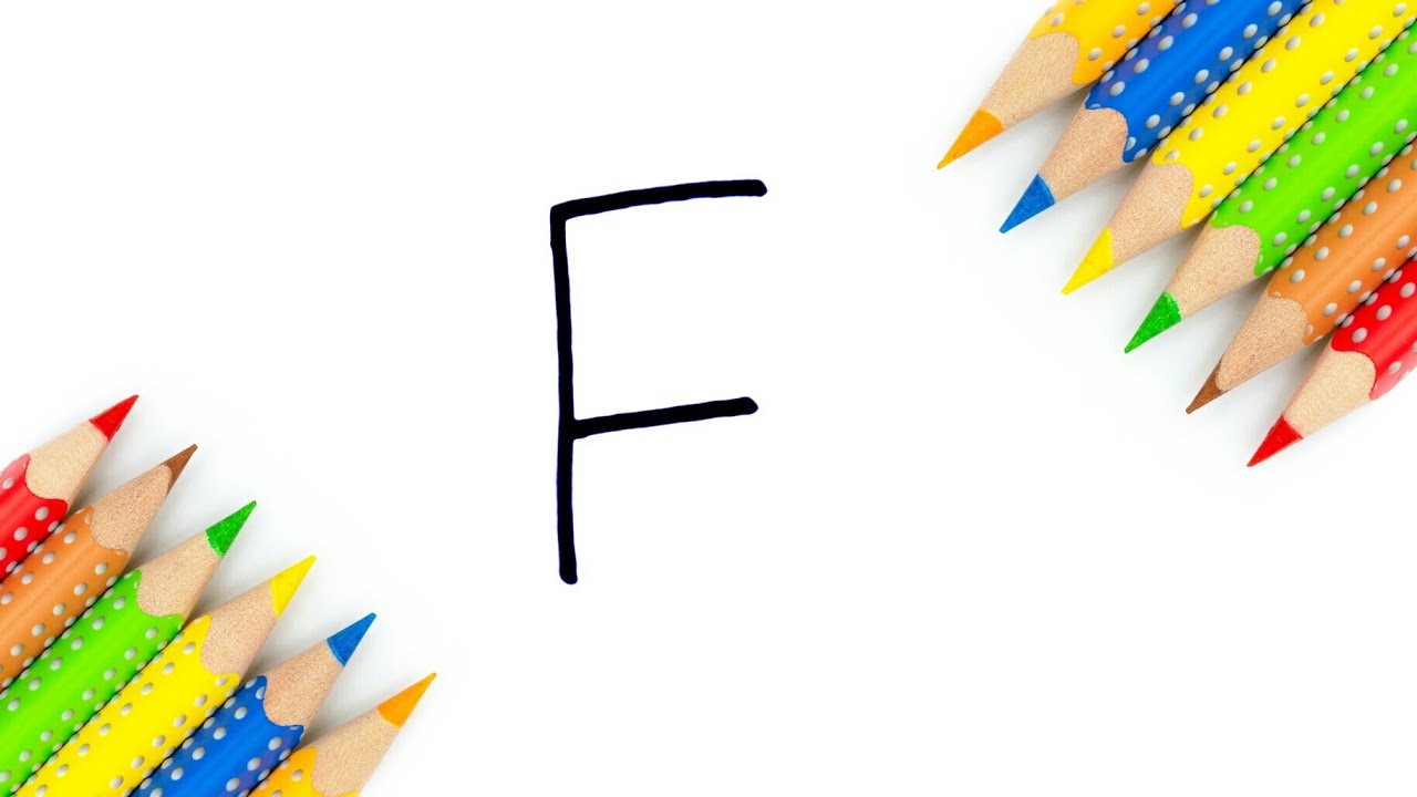 Easy Drawing ! how to draw cute Cup from F Letter step by step - doodle ...