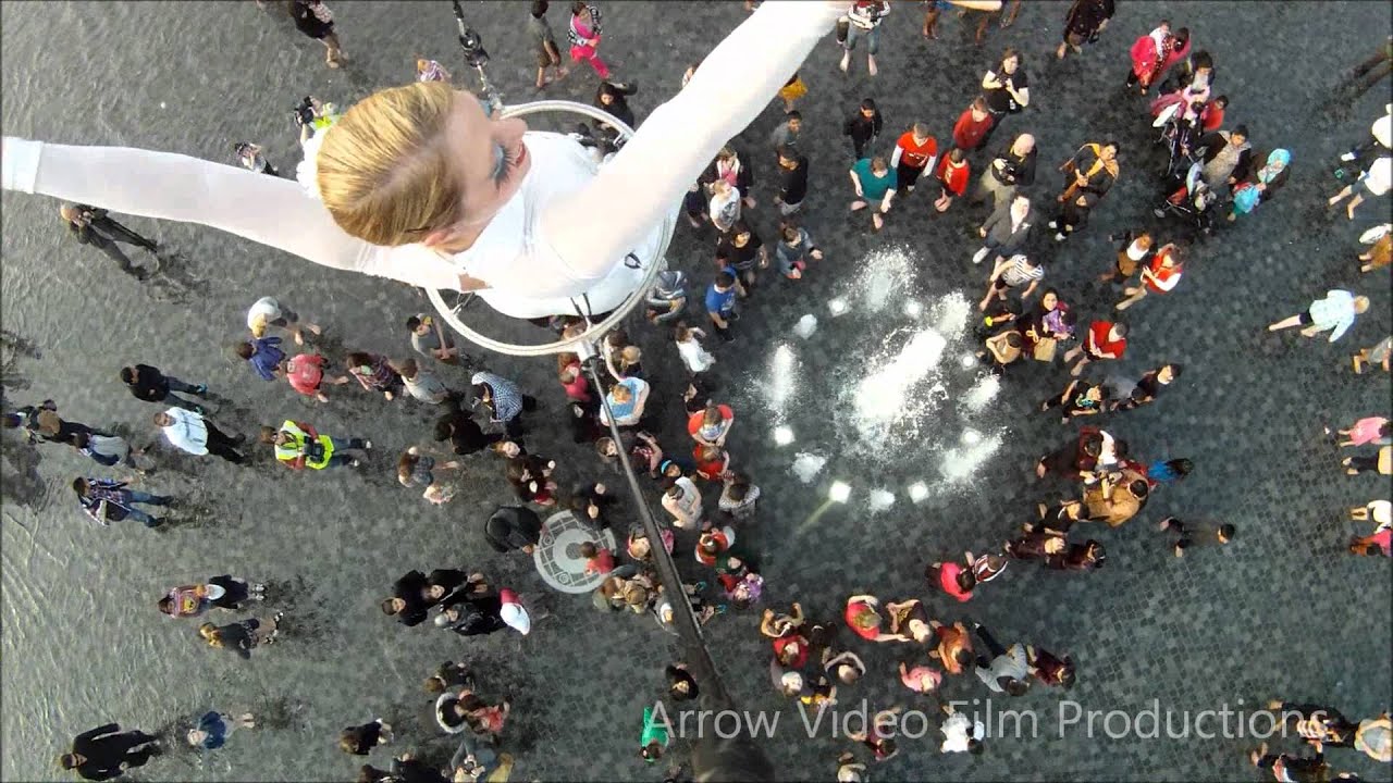 Bradford City Park Mirror Pool Opening Heliosphere by Dream Engine ...
