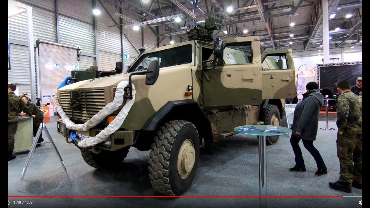 ATF Dingo military army soldier transport vehicle german Bundeswehr ...