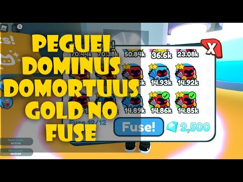 ROBLOX 🎮🎮🎮 PET SIMULATOR X 👉 COMO TRANSFORMAR 12 DOMINUS INFERNUS EM UM ...