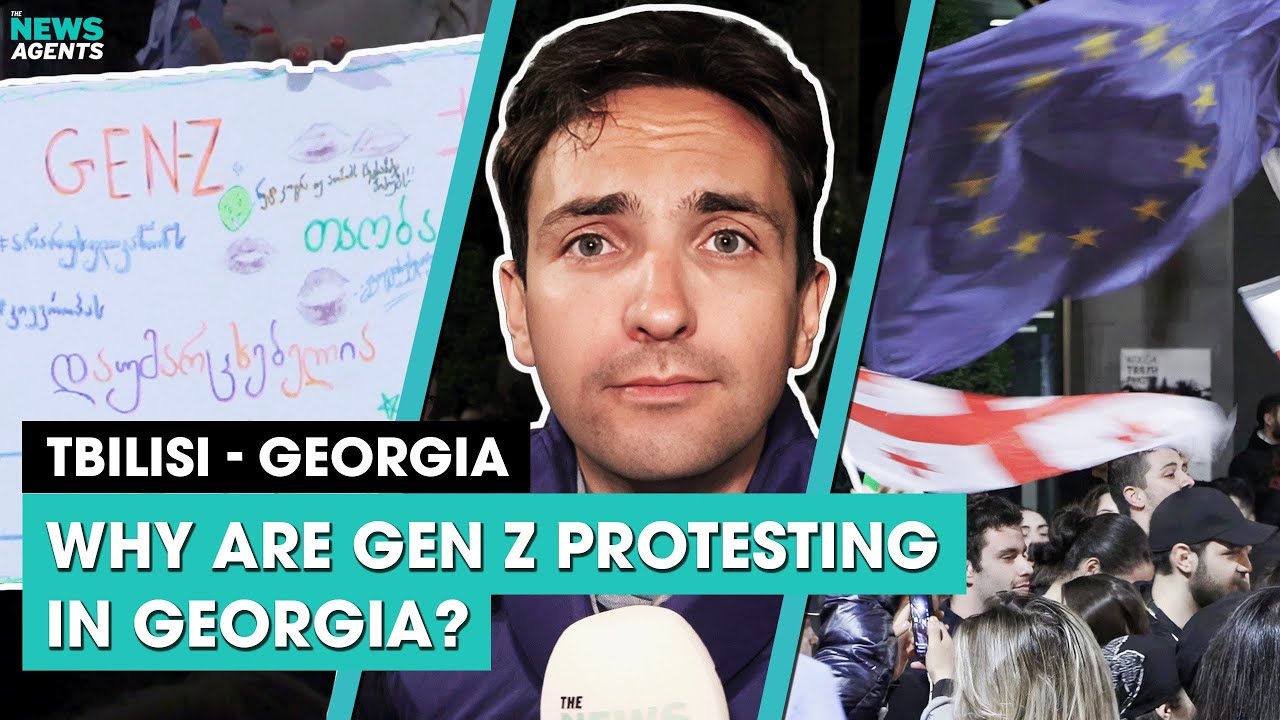 Why are Gen Z protesting in Georgia? | The News Agents - YouTube