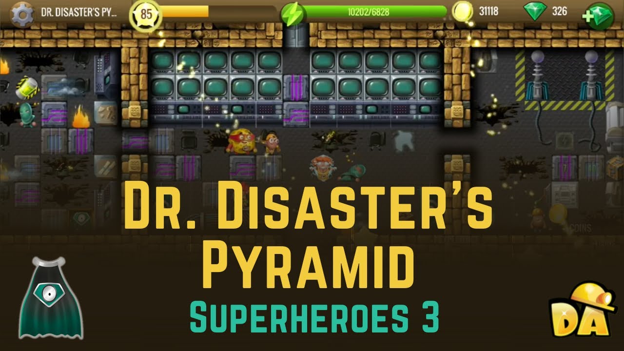 Dr. Disaster's Pyramid - #1 Superheroes 3 (2021) - Diggy's Adventure ...