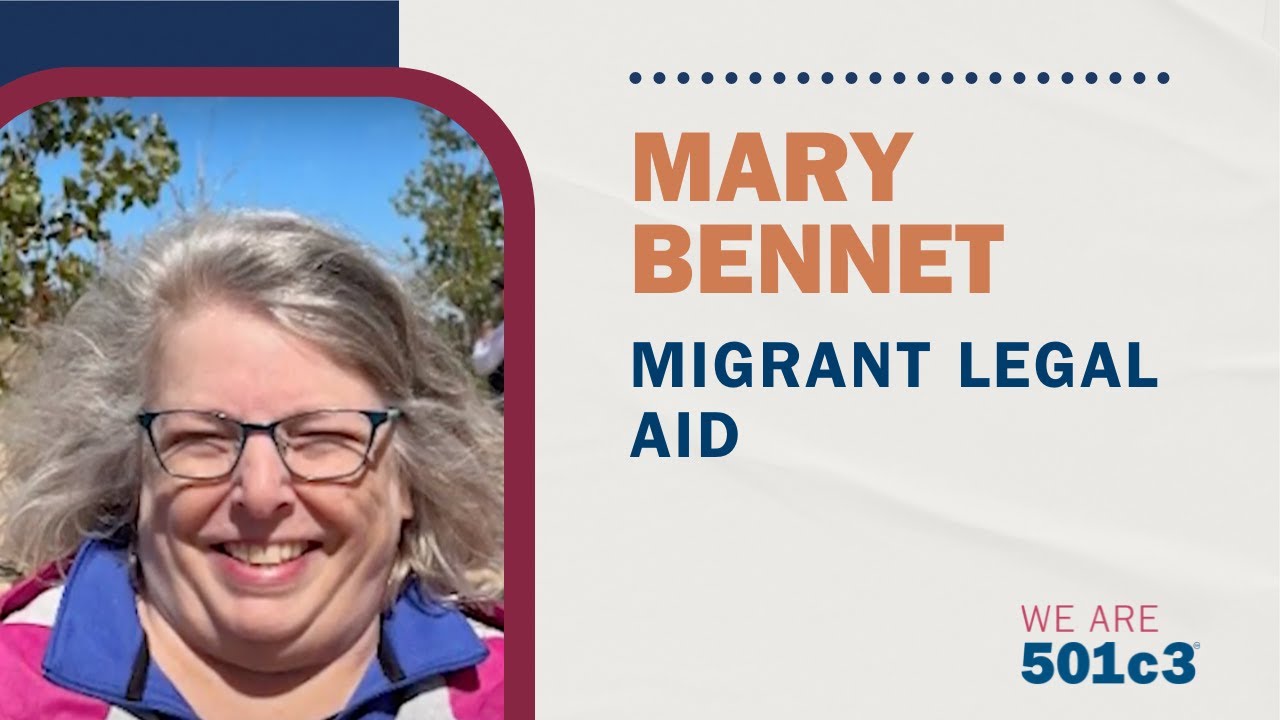 Nonprofit Voices Podcast #3 | Mary Bennett - Migrant Legal Aid - YouTube