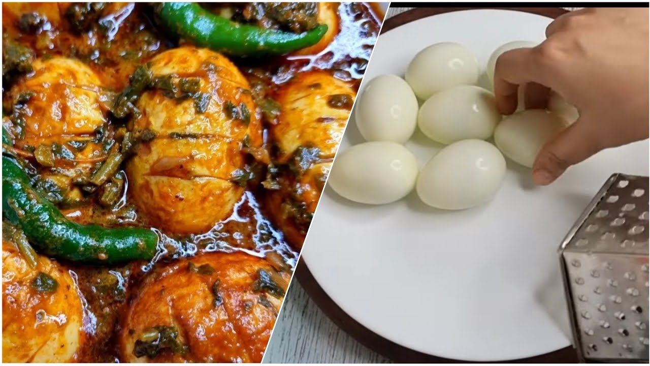 Anda Palak Aur Anda Keema Recipe | Winters Special Egg Recipes 🥚 - YouTube