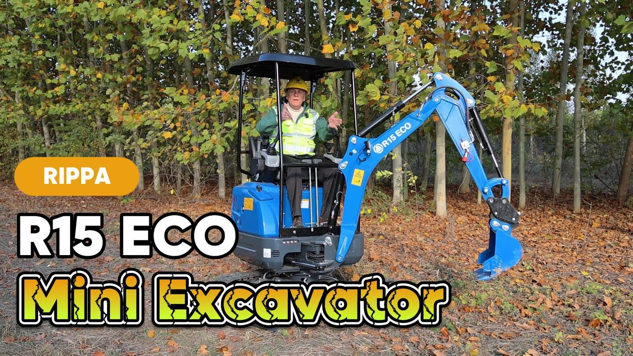 中国瑞帕R15迷你挖掘机开箱！ #MiniExcavator #久保田#MadeInChina #rippa - YouTube