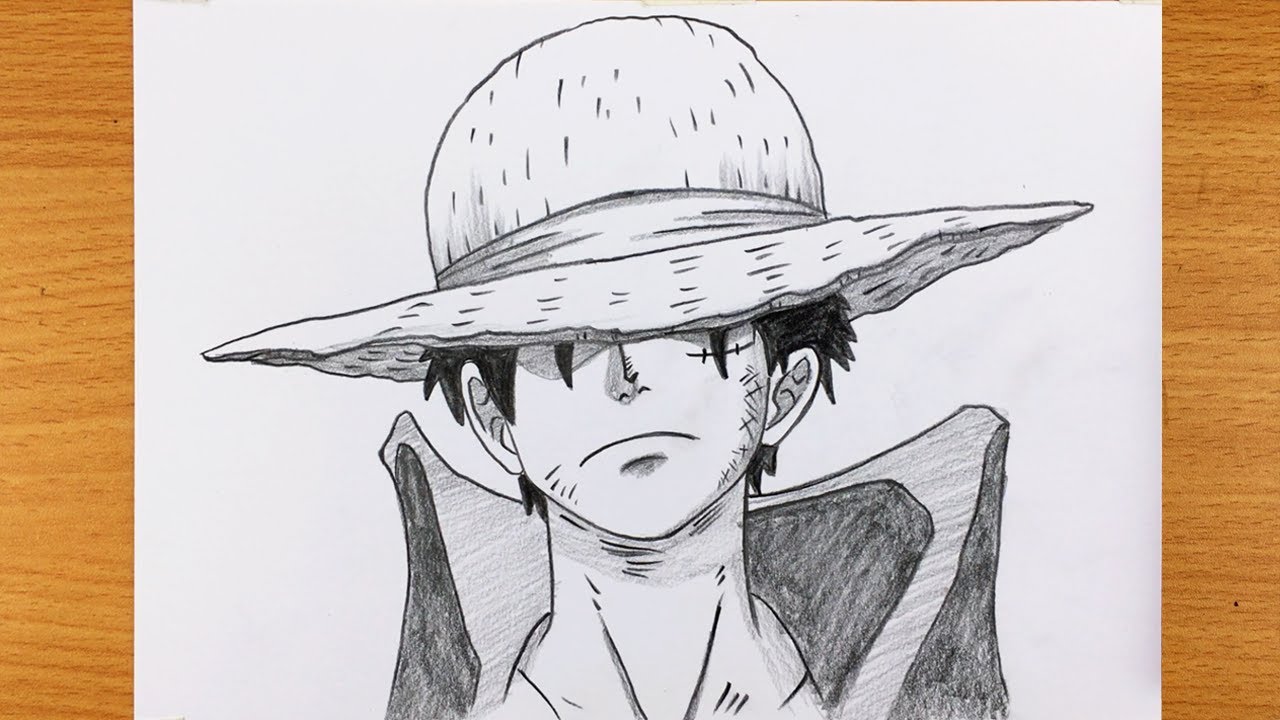 Cómo dibujar a Luffy | Tutorial de dibujo One Piece - YouTube