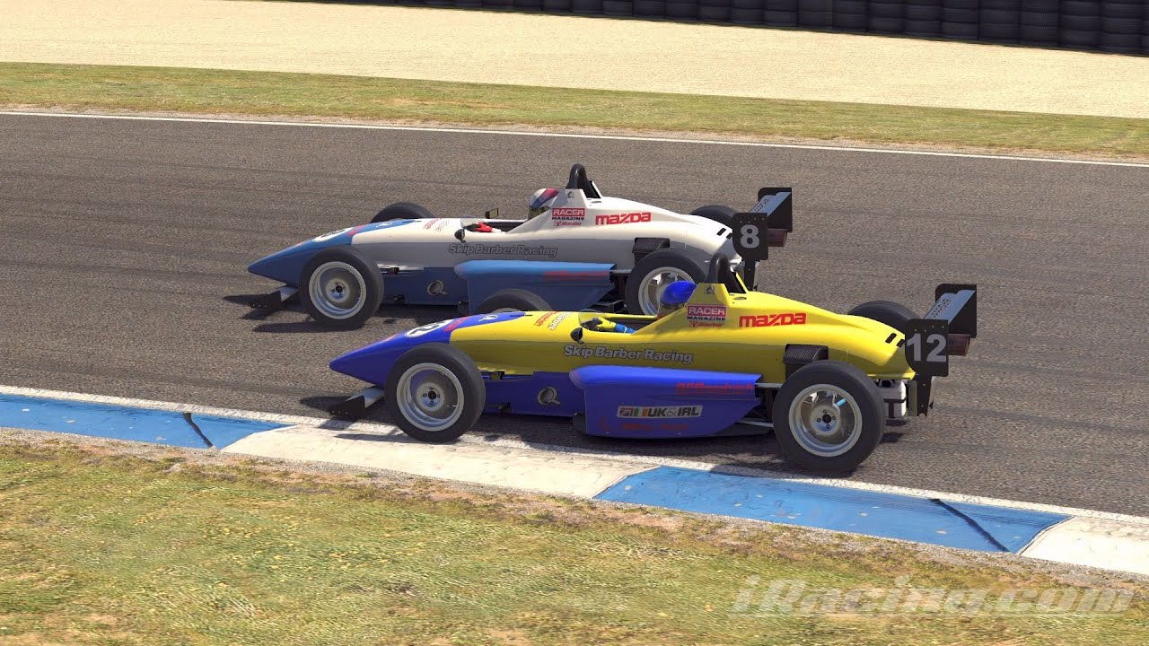 iRacing | Australian Oval Racing (Skip Barber @ Philip Island) - YouTube