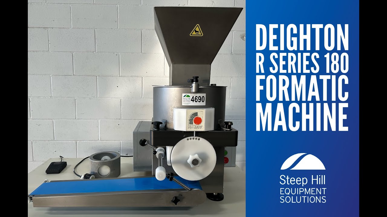 Deighton R Series 180 Formatic Machine (4690) - YouTube