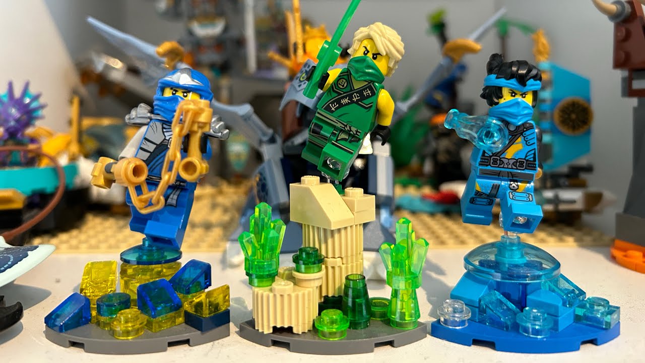 CUSTOM LEGO NINJAGO MINIFIGURE DISPLAYS - YouTube