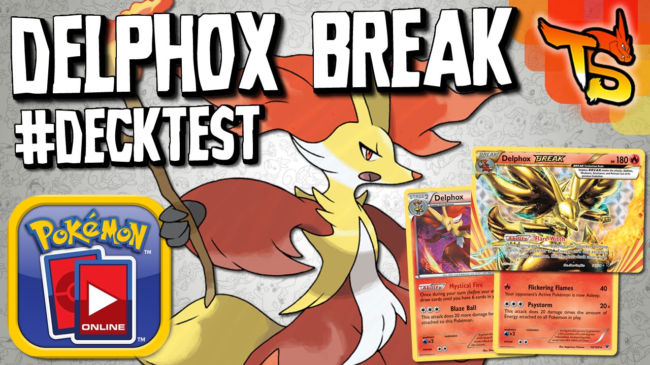 Pokémon TCG - Delphox BREAK Deck! "Bruxa de Ouro!" #DECKTEST - YouTube