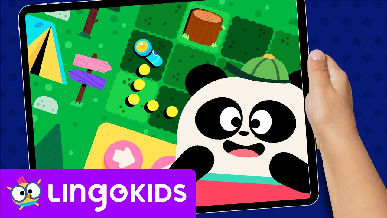 ADVENTURE IN THE FOREST 🔦🏕️ Gameplay for Kids 🕹️| Lingokids Activities ...