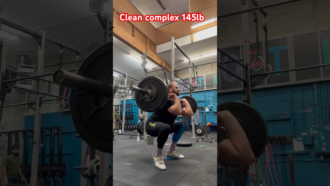 Clean Complex 145lb #youtubeshort #achillestendonrupture - YouTube
