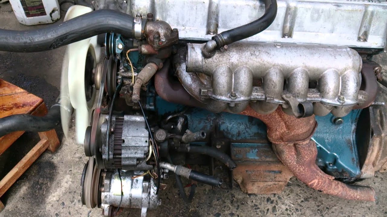 NISSAN Ld28 - YouTube