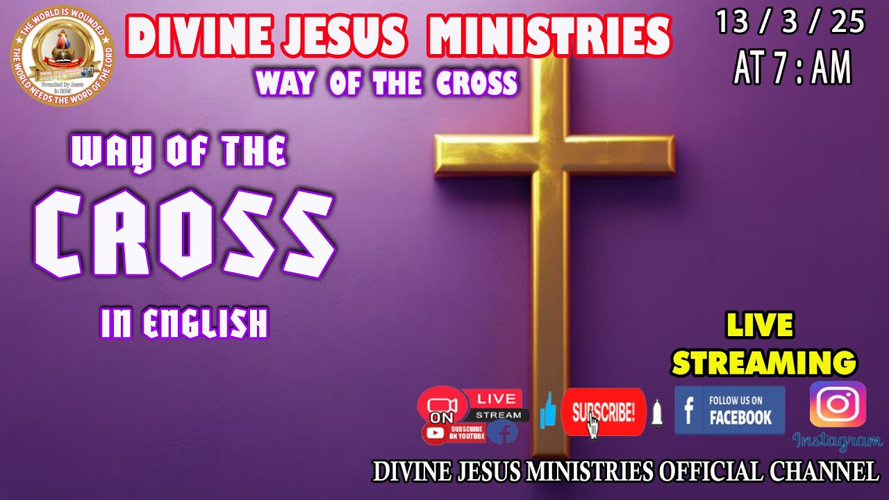 #virallivestream WAY OF THE CROSS IN ENGLISH / PLS JOIN THE LIVE / PLS ...